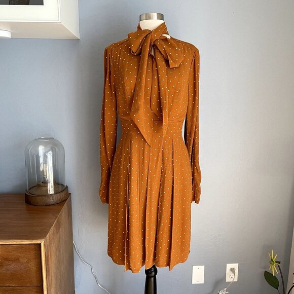 Equipment | Dresses | Equipment Jenava Dotted Print Fit Flare Dress ...